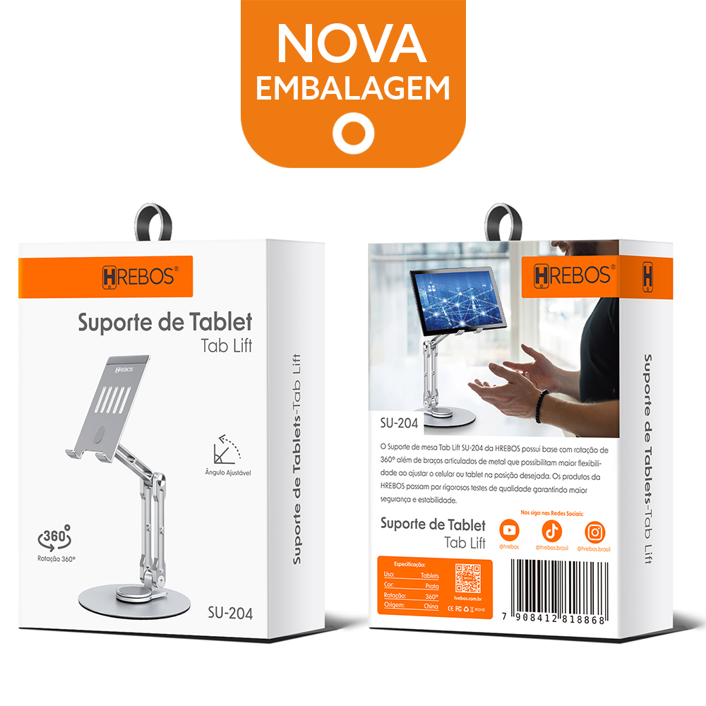 Suporte de Tablet - Tab Live - Hrebos